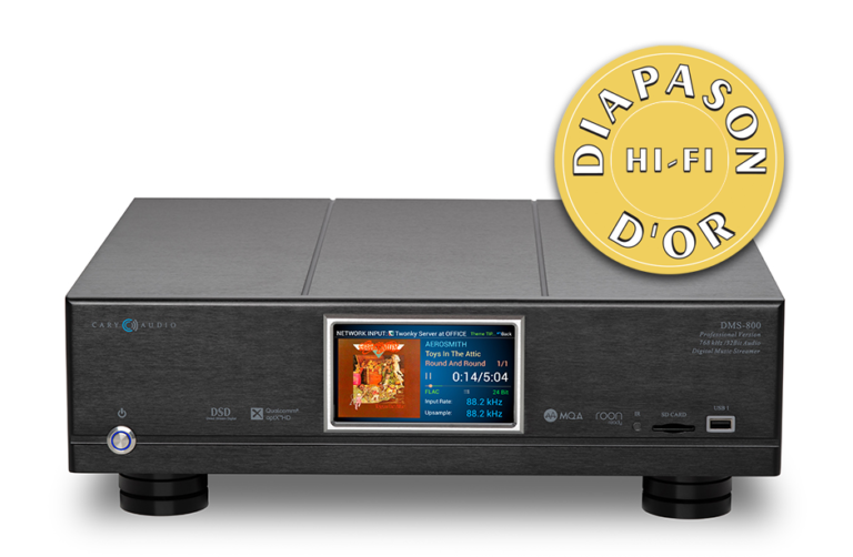 DMS-800P otrzymuje złotą nagrodę Hi-Fi Diapason - Audio System